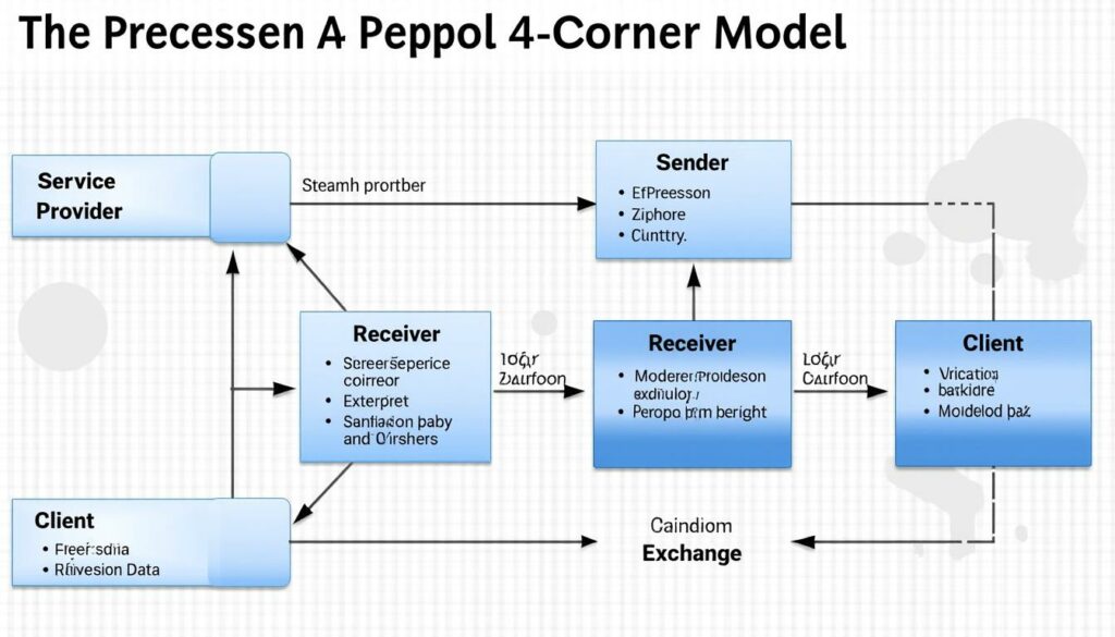 Comprendre le 4-Corner Model Peppol : un guide pour les professionnels